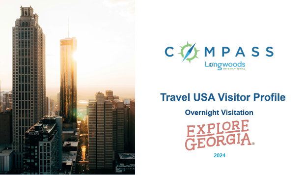 2024 Georgia Overnight Visitor Profile: State and Regions | industry ...