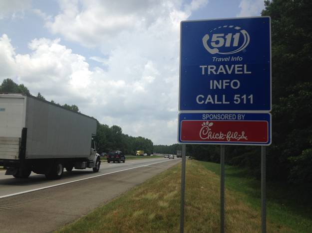 How do I sponsor a Georgia 511 road sign? | industry.exploregeorgia.org